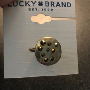 Lucky Brand | Jewelry | New Lucky Brand Gold Sparkle Ring | Poshmark